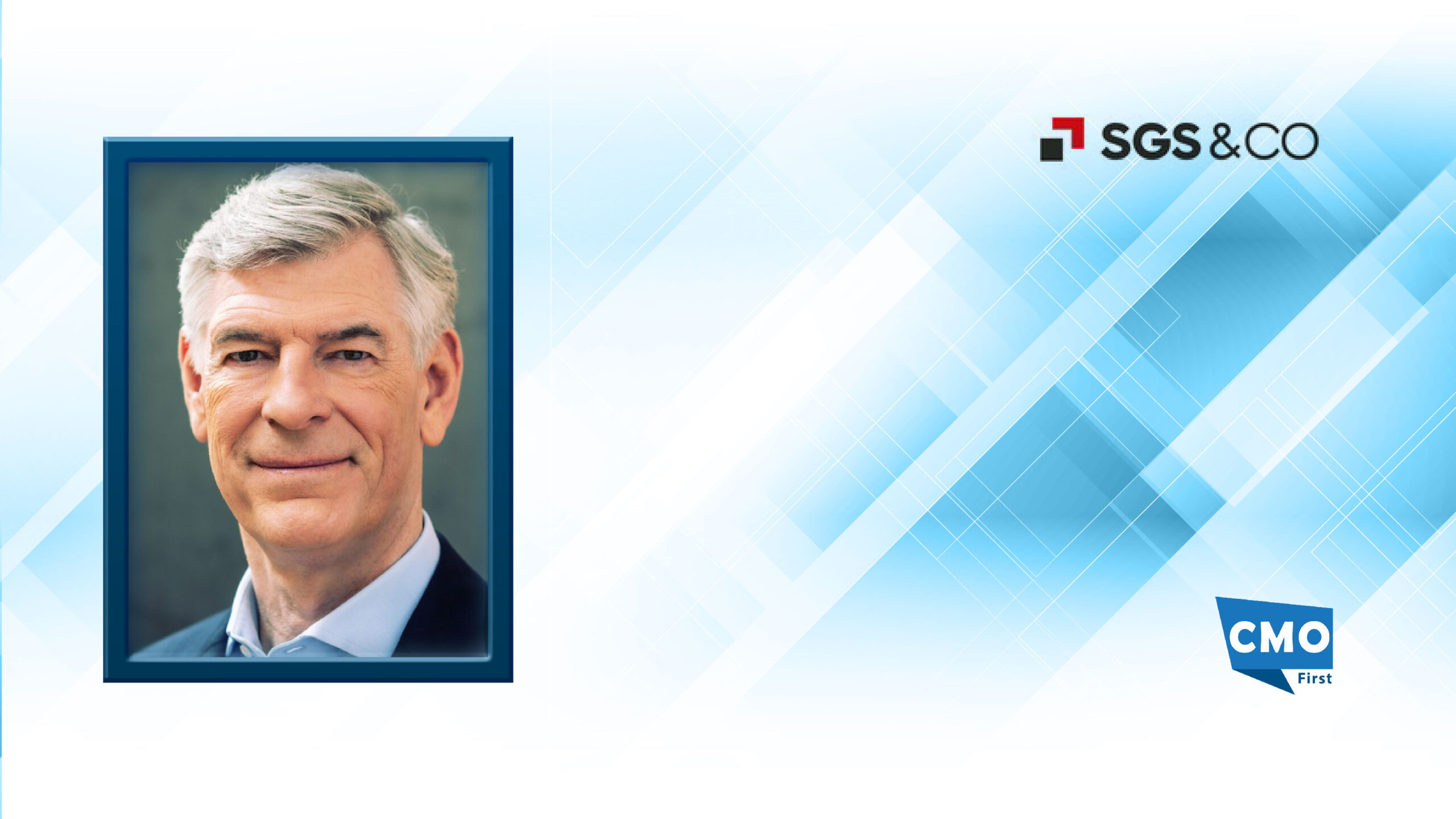 SGS & Co Appoints New CEO to Lead Company Through its Next Chapter of ...
