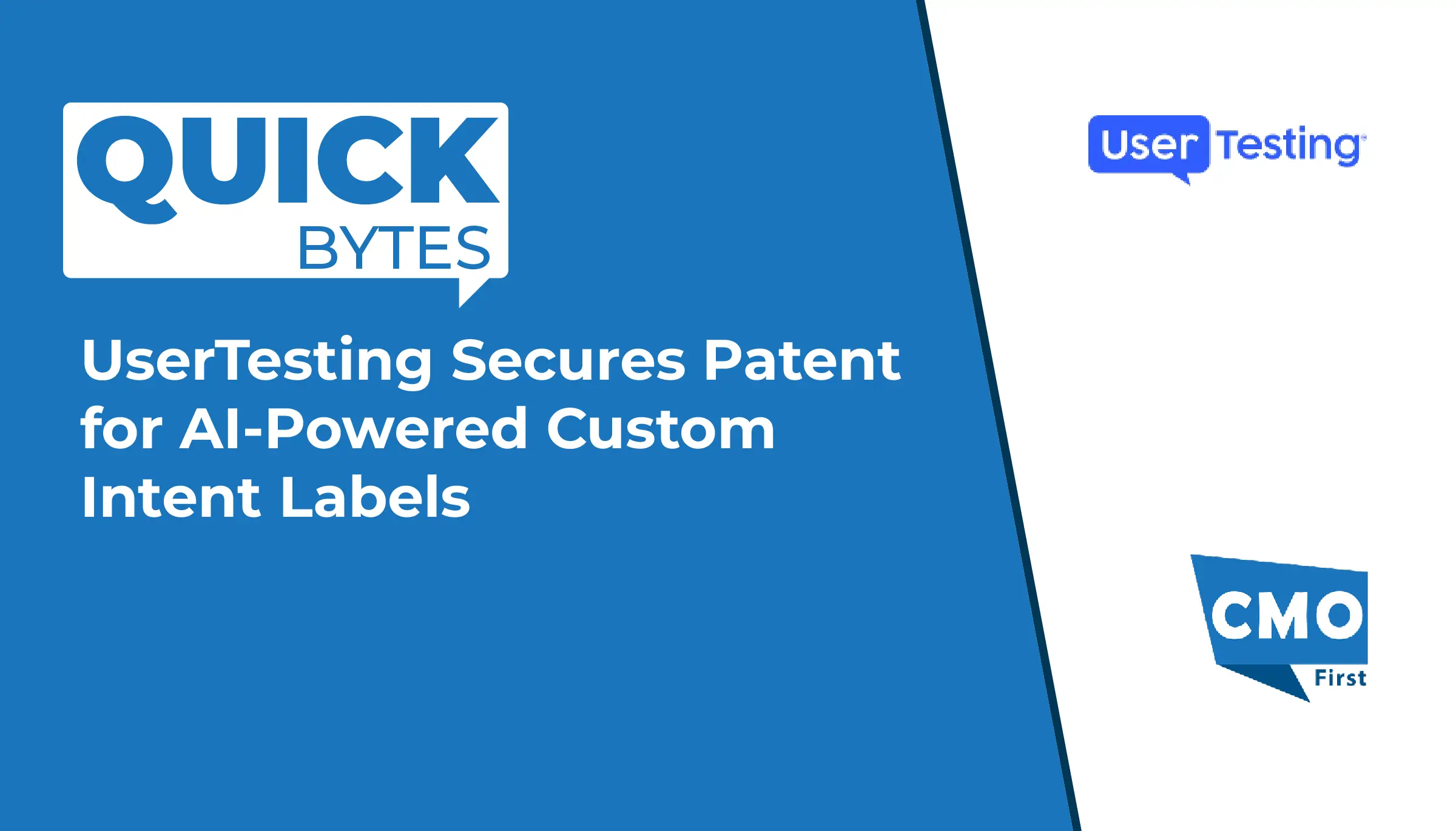 UserTesting Secures Patent for AI-Powered Custom Intent Labels