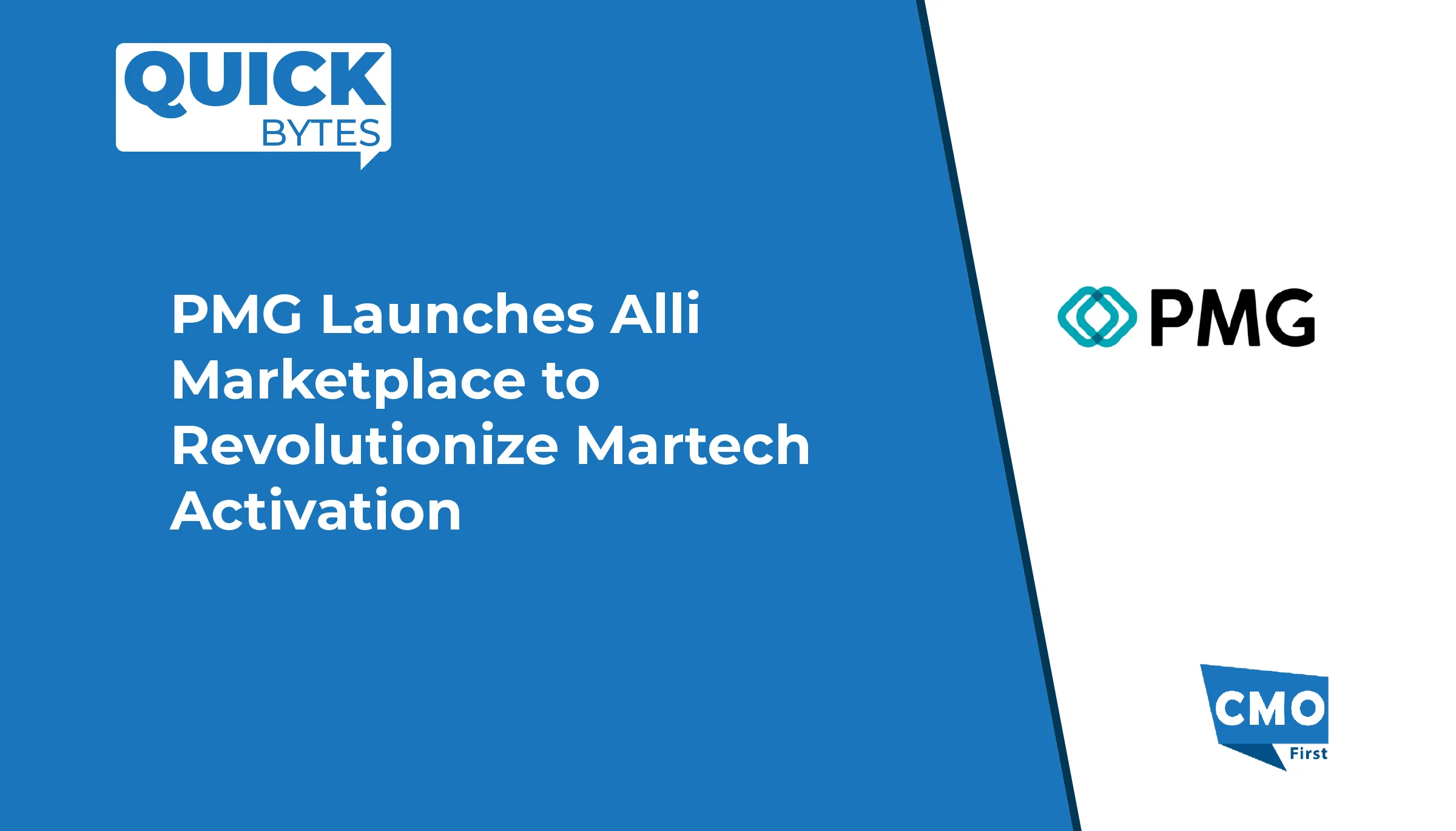 PMG Launches Alli Marketplace to Revolutionize Martech Activation